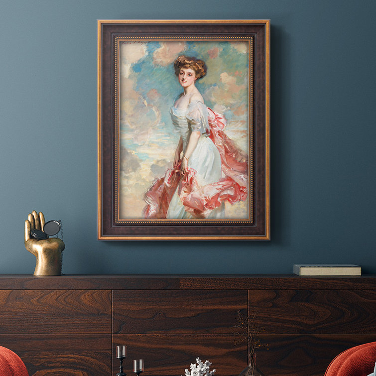 Astoria Grand Miss Mathilde Townsend Framed On Canvas Painting | Wayfair